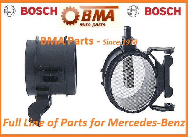 Mass Air Flow Sensor MAF Genuine OEM Bosch MERCEDES A2730940948 ...