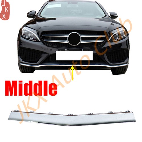 For Mercedes Benz W218 CLS 2015-2018 e Middle Front Bumper chrome ...