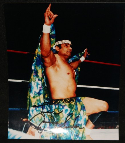 Jimmy "Superfly" Snuka WWF Wrestler Autographed 8x10 Photo - Signed | eBay