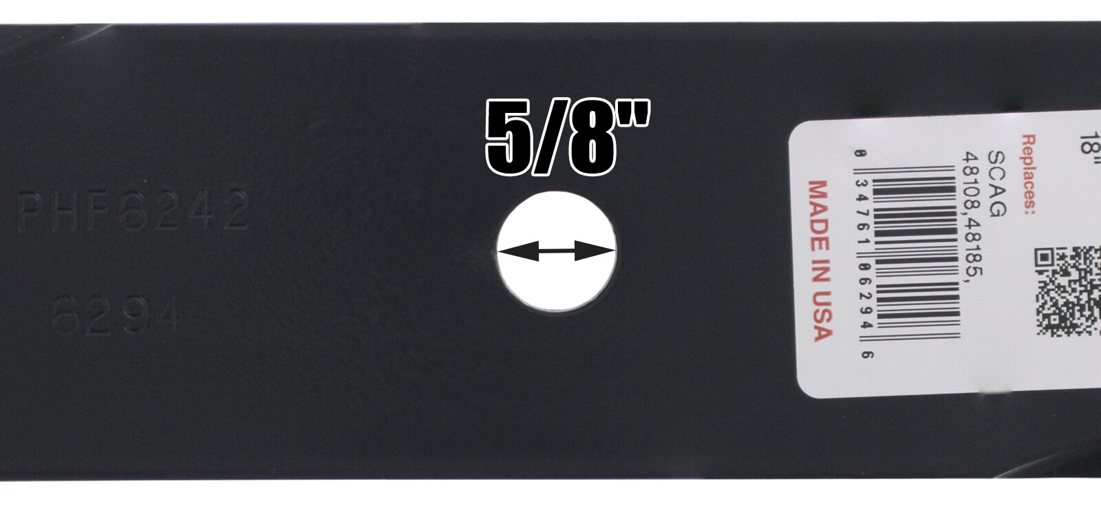 Rotary® 6294 6 Mower Blades for Ariens® Exmark® Scag® Snapper® 36" 52 ...