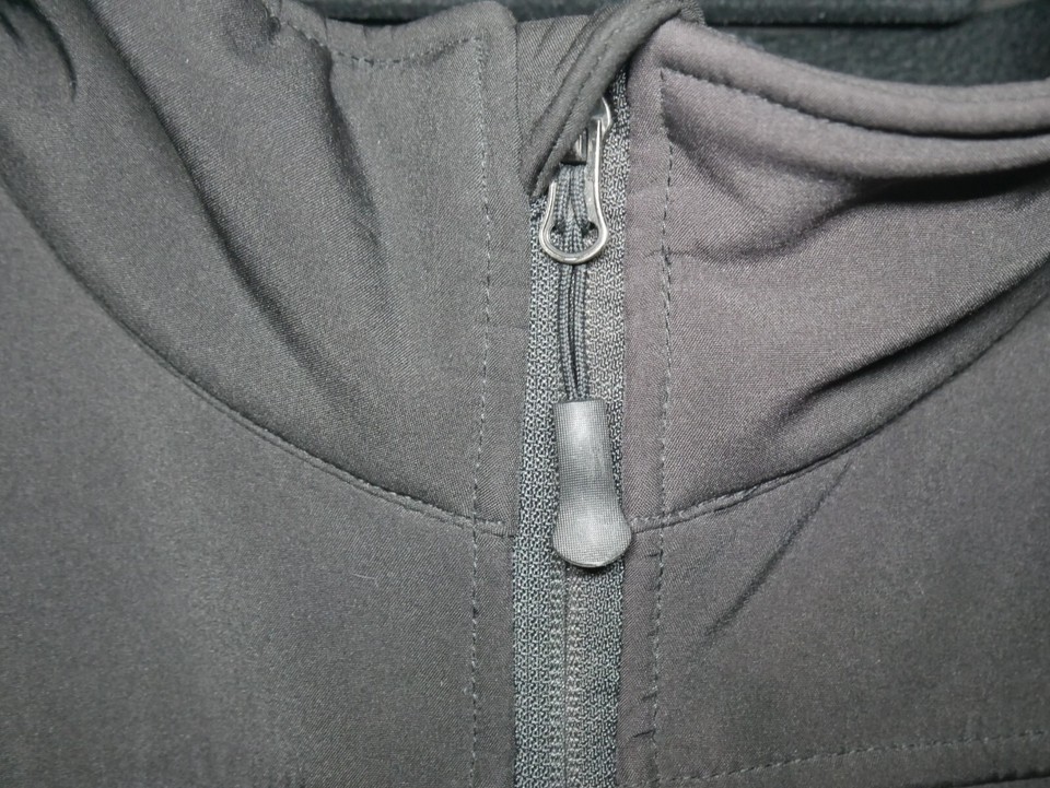 Snozu Performance Jacket Mens XL Black Full Zip Casual Softshell ...