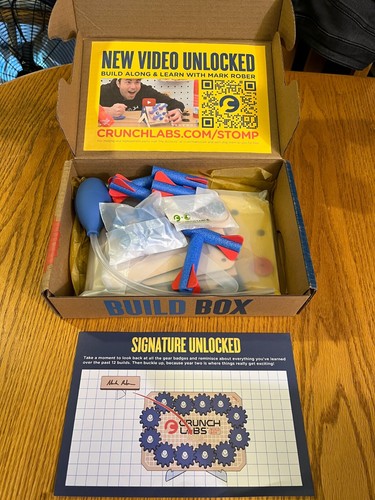 Crunch Labs Rocket Revolver with Mark Rober Autograph! NEW in open box ...