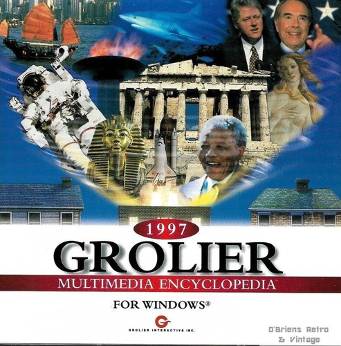 Grolier Multimedia Encyclopedia for Windows - 1997 - PC CD-ROM | eBay