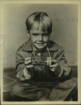 1960 Press Photo Young actor Joey Scott stars in the series "National ...