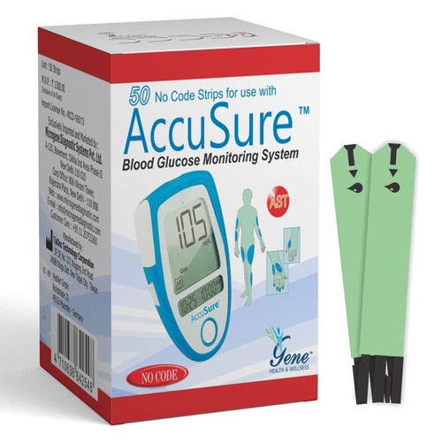 Accurate Blood Glucose Test 50 Strips Fits Glucometer Machine | eBay
