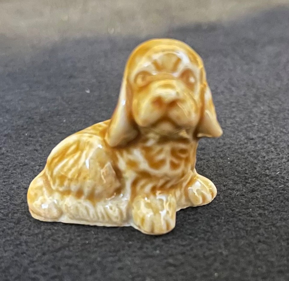 Wade Whimsies Red Rose Tea Porcelain Dog Figurines Wade England- Lot of ...