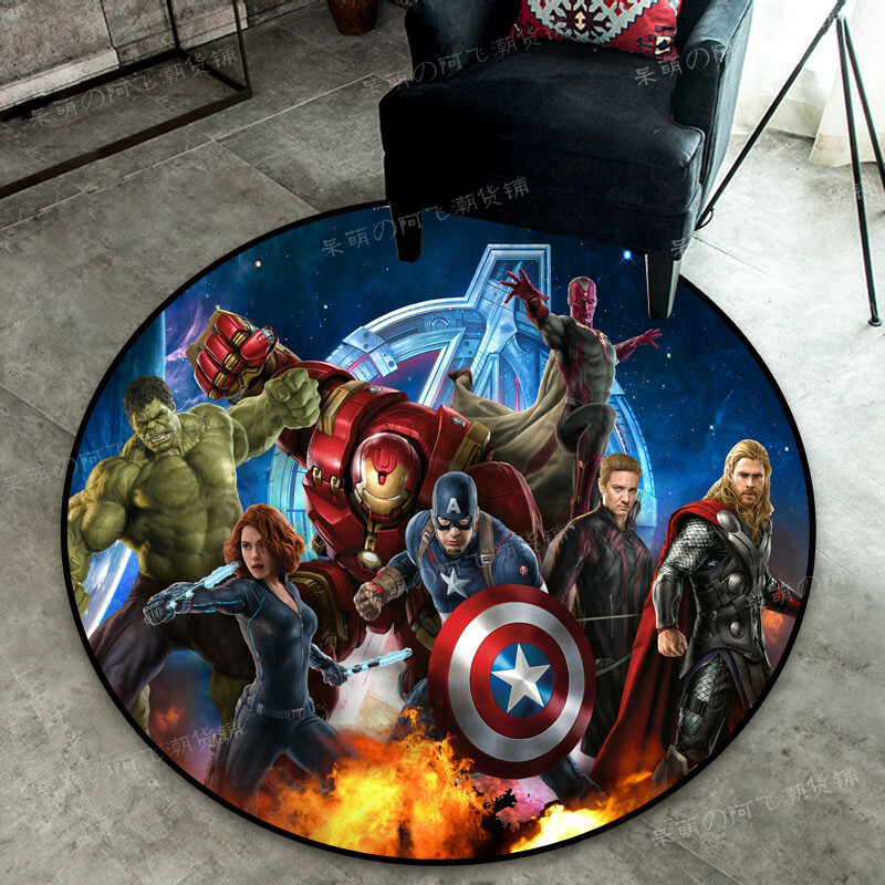 Avengers Bedroom Rug Hulk Loki Love You To The Moon Galaxy Rug For