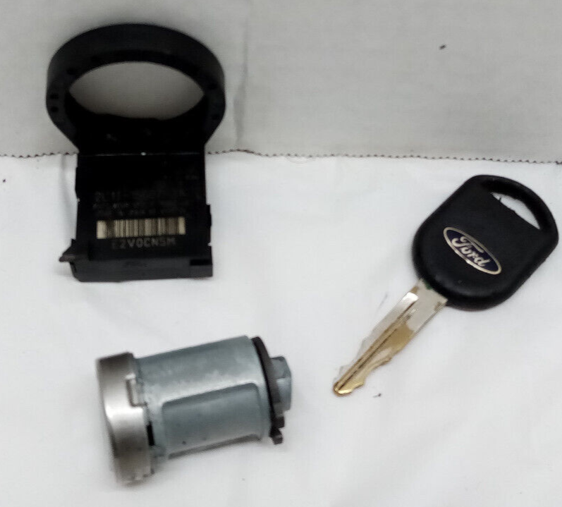 2004-08 FORD F150 IGNITION IMMOBILIZER TRANSCEIVER W/ KEY # 2L1T-15607 ...