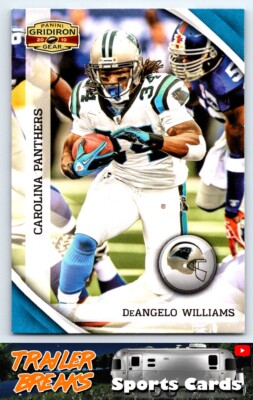 2010 Panini Gridiron Gear #19 DeAngelo Williams | eBay