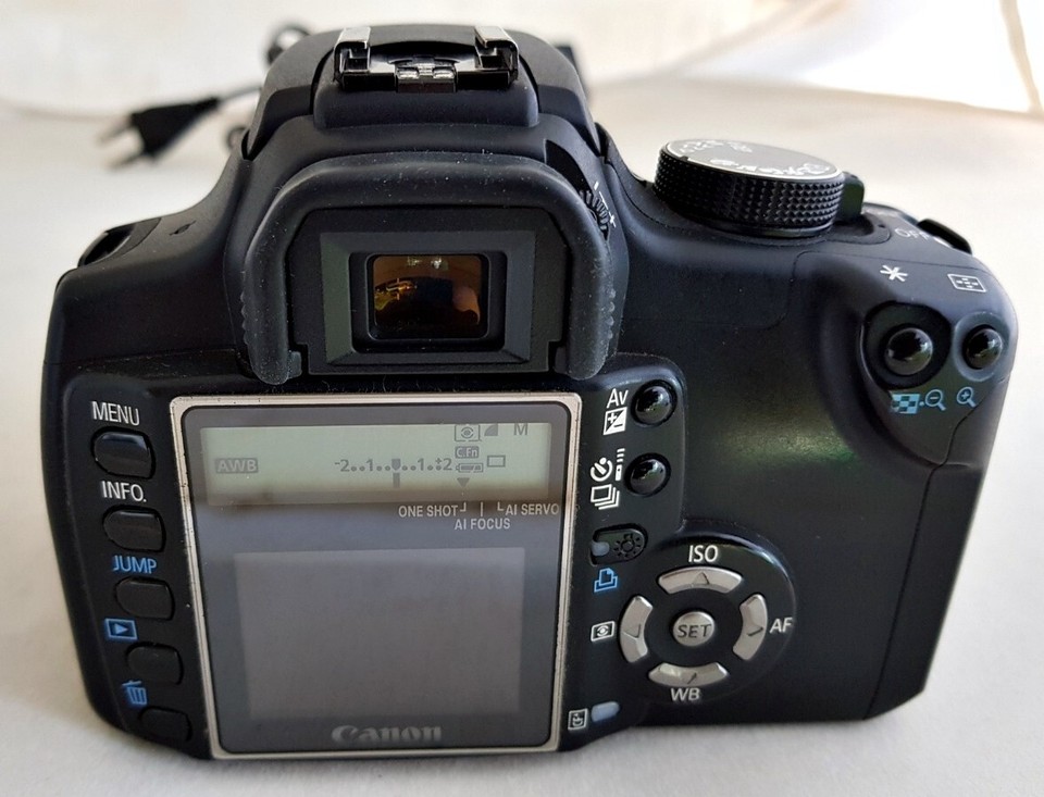 Canon EOS 350D Digital SLR Camera 8.0MP with Canon 18-55mm f/3.5-5.6 ...