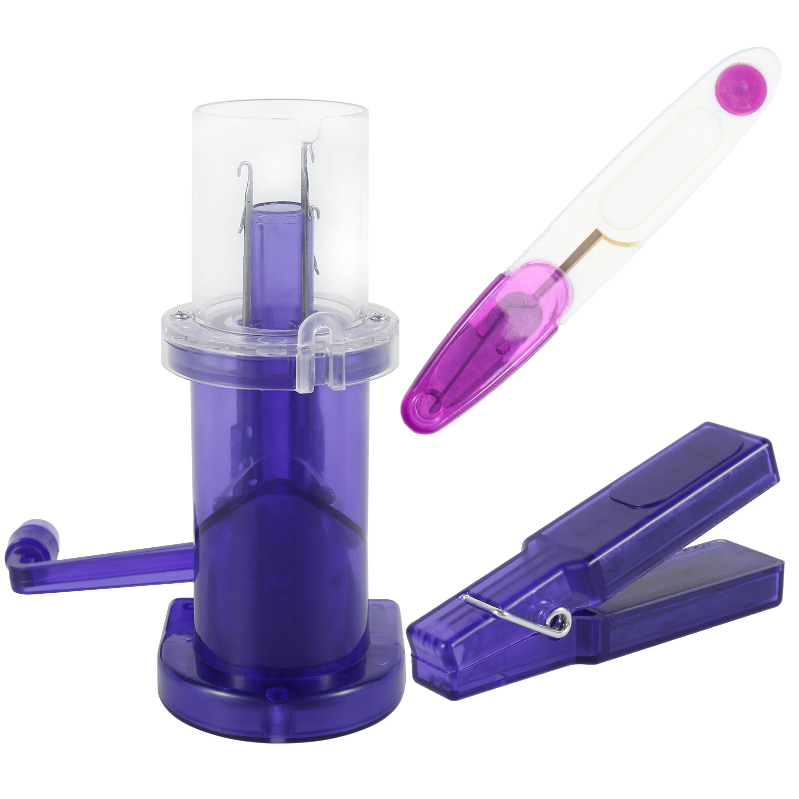 Mini Knitting Mill Hand Knitting Machine DIY Household Hand Spool ...