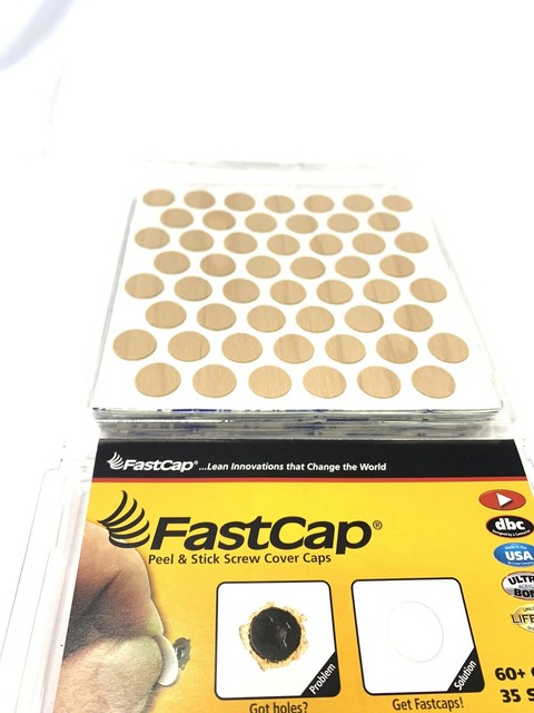 Fastcap FC.SW.916.AD 9/16 FastCaps Self Adhesive Screw Cap Covers (1040 ...