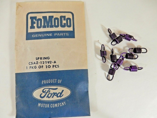 FoMoCo OEM LOT TEN NOS FORD Distributor Weight Spring C5AZ-12192-A for ...