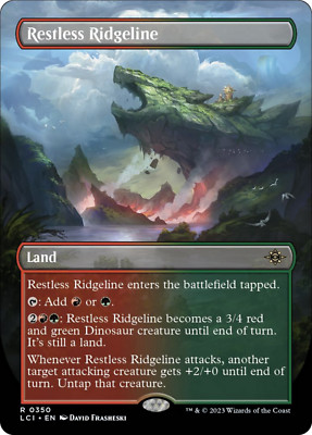 Restless Ridgeline (Borderless) [The Lost Caverns of Ixalan] | eBay ...