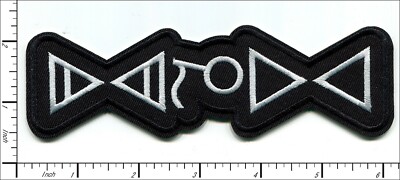 26 Pcs Embroidered Iron on patches Ghost BC Meliora era chest 151x46mm ...