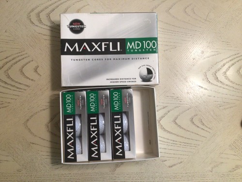 Maxfli MD 100 Tungsten white 9 golf balls | eBay