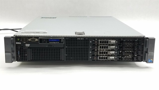 Dell POWEREDGE R710 Server 1*intel Xeon E5606 Qc 2.13ghz CPU 48gb RAM ...