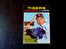 Mickey Stanley Autographs and Memorabilia | Sports, Baseball