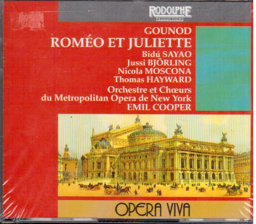 Gounod: Romeo Et Juliette / Cooper, Bjorling, Sayao, Brownlee, Met 1.2. ...