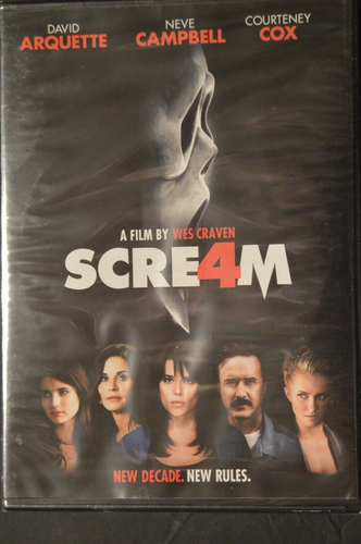 Scream 4 (DVD, 2011) NEW | eBay