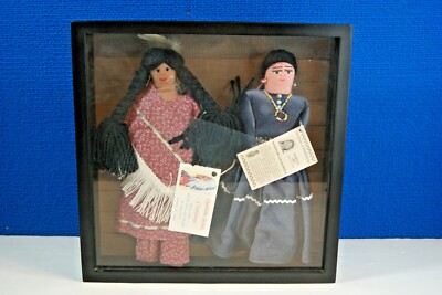 Indian Tribes Handmade Dolls Sioux & Navajo Isabelle Jim & Regina Combs ...