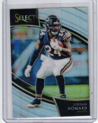 2018 Panini Select Jordan Howard Silver Prizm Chicago Bears | eBay