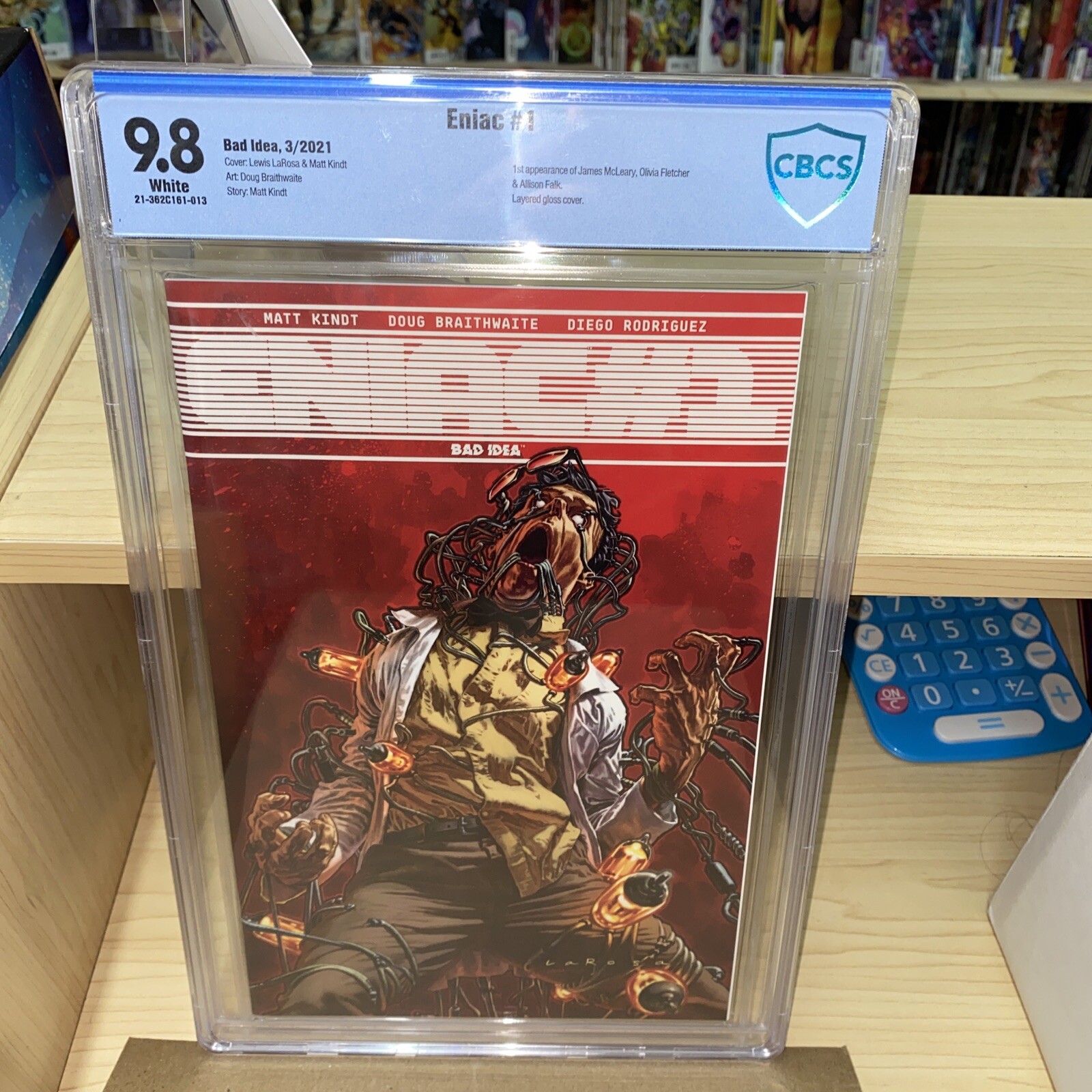 ENIAC #1 CGC 9.8 BAD IDEA Comics 1st PRINTING 2021 | eBay