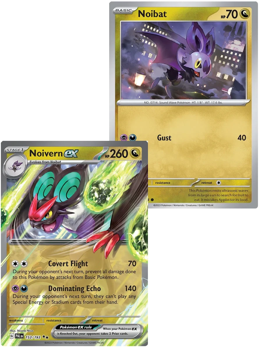 Noibat Evolution Cards