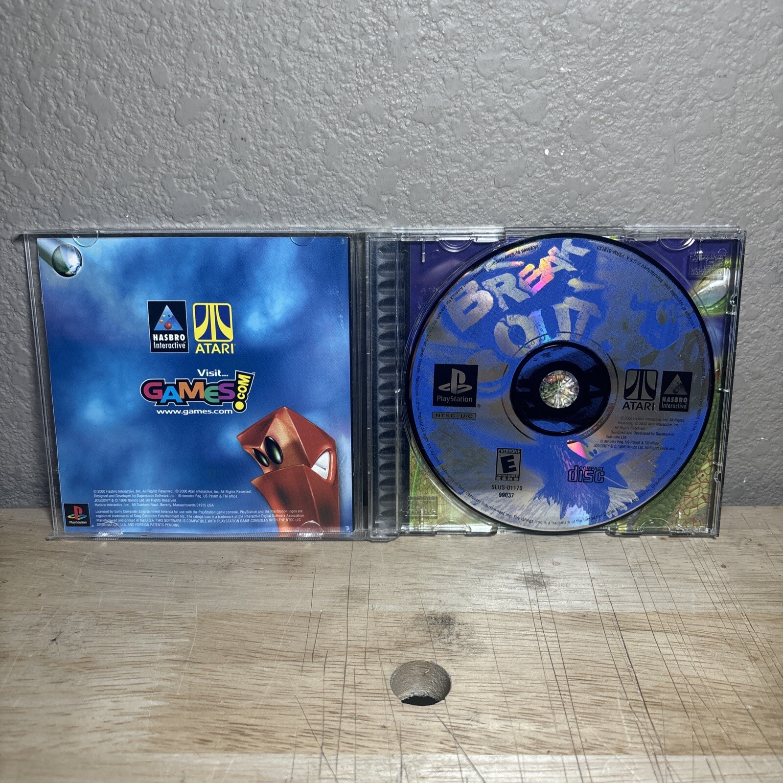 Breakout (Sony PlayStation 1, 2000) Black Label CIB 76930990377 | eBay