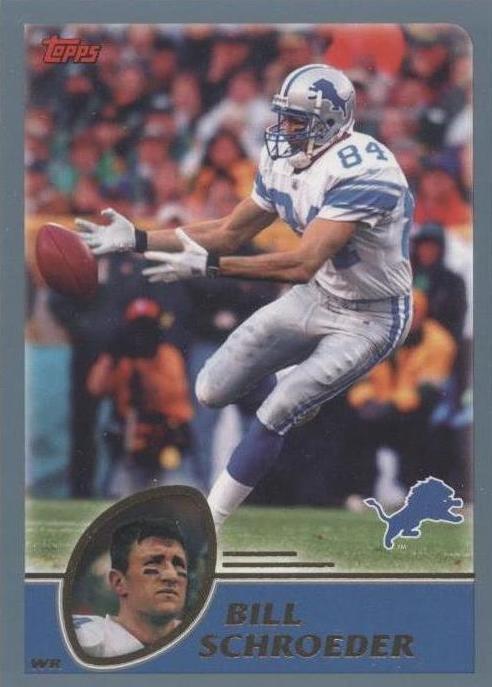 2003 Topps - Bill Schroeder #65 for sale online | eBay