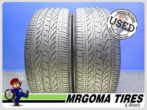 2 BRIDGESTONE DUELER H/P SPORT RFT 245/50/19 USED TIRES 74% LIFE BMW ...