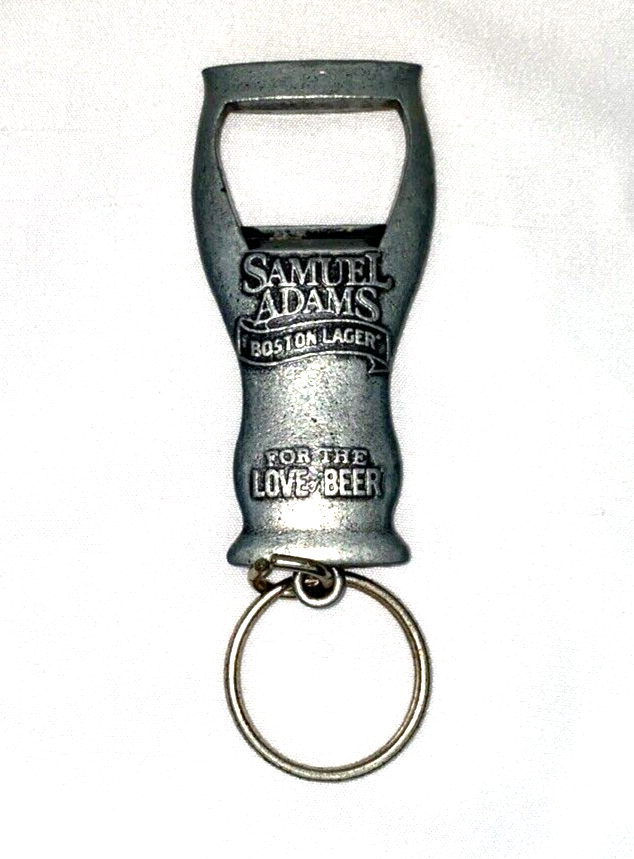 Samuel Adams Pint Glass Shaped 2.75" Metal Key Ring Bottle Opener BO5*J ...
