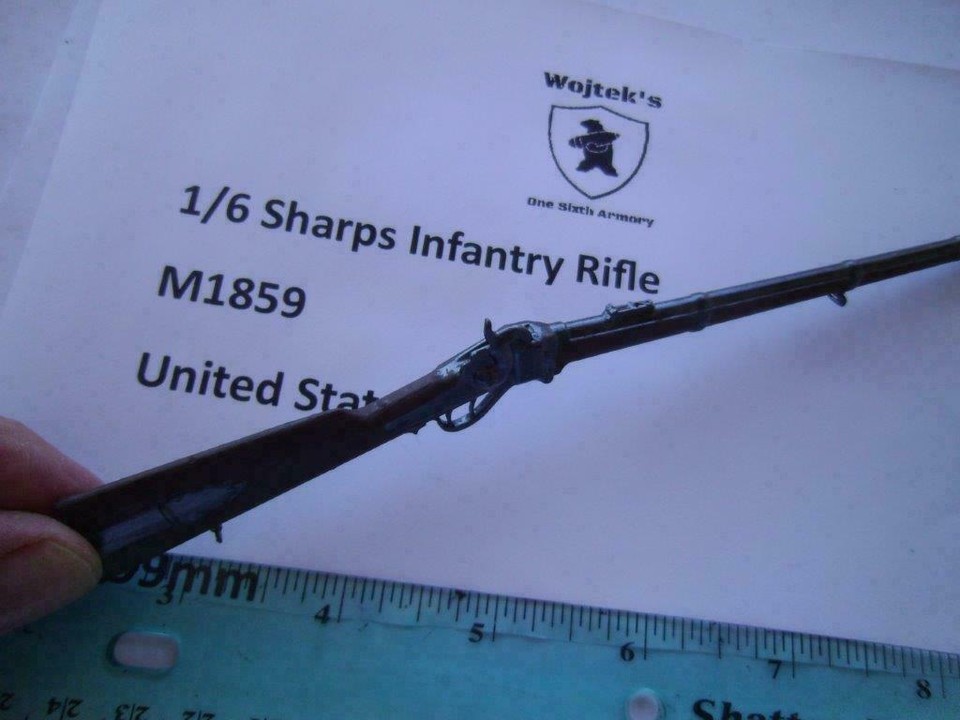 LE08 1/6 Sharps M1859 American Civil War comp with Dragon and other 12 ...
