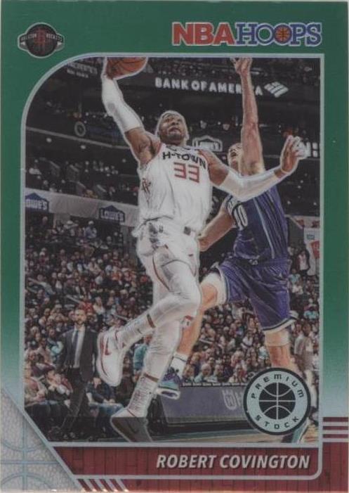 2019-20 Panini NBA Hoops Premium Stock - Robert Covington #277 Green ...