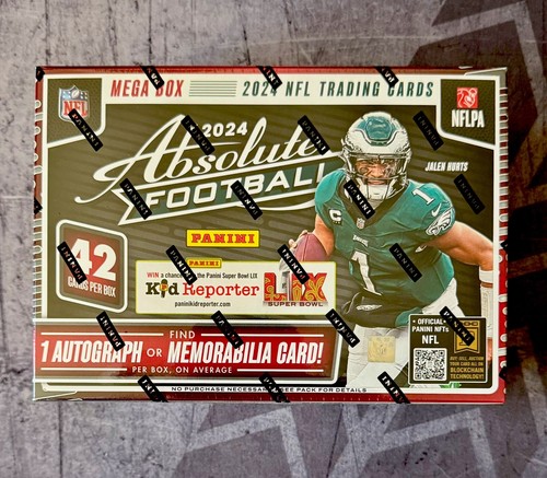 🔥 2024 PANINI ABSOLUTE Mega Box Sealed NFL Football In Hand Target ...