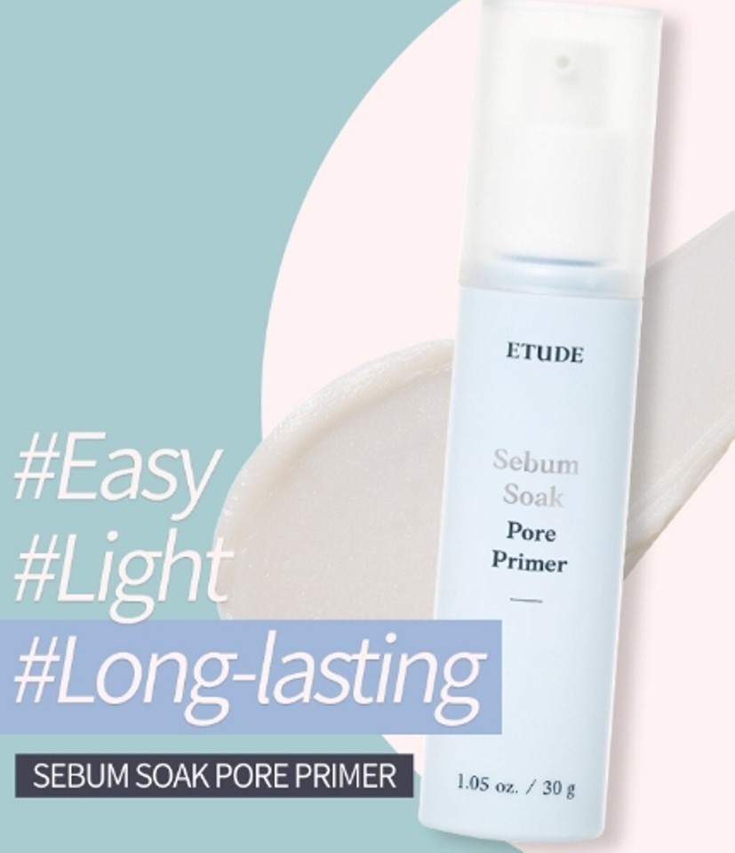 [ETUDE HOUSE] Sebum Soak Pore Primer / 30 ml | eBay