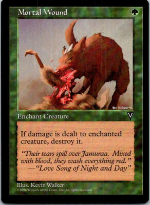 Mortal Wound Magic The Gathering Visions Near Mint | eBay