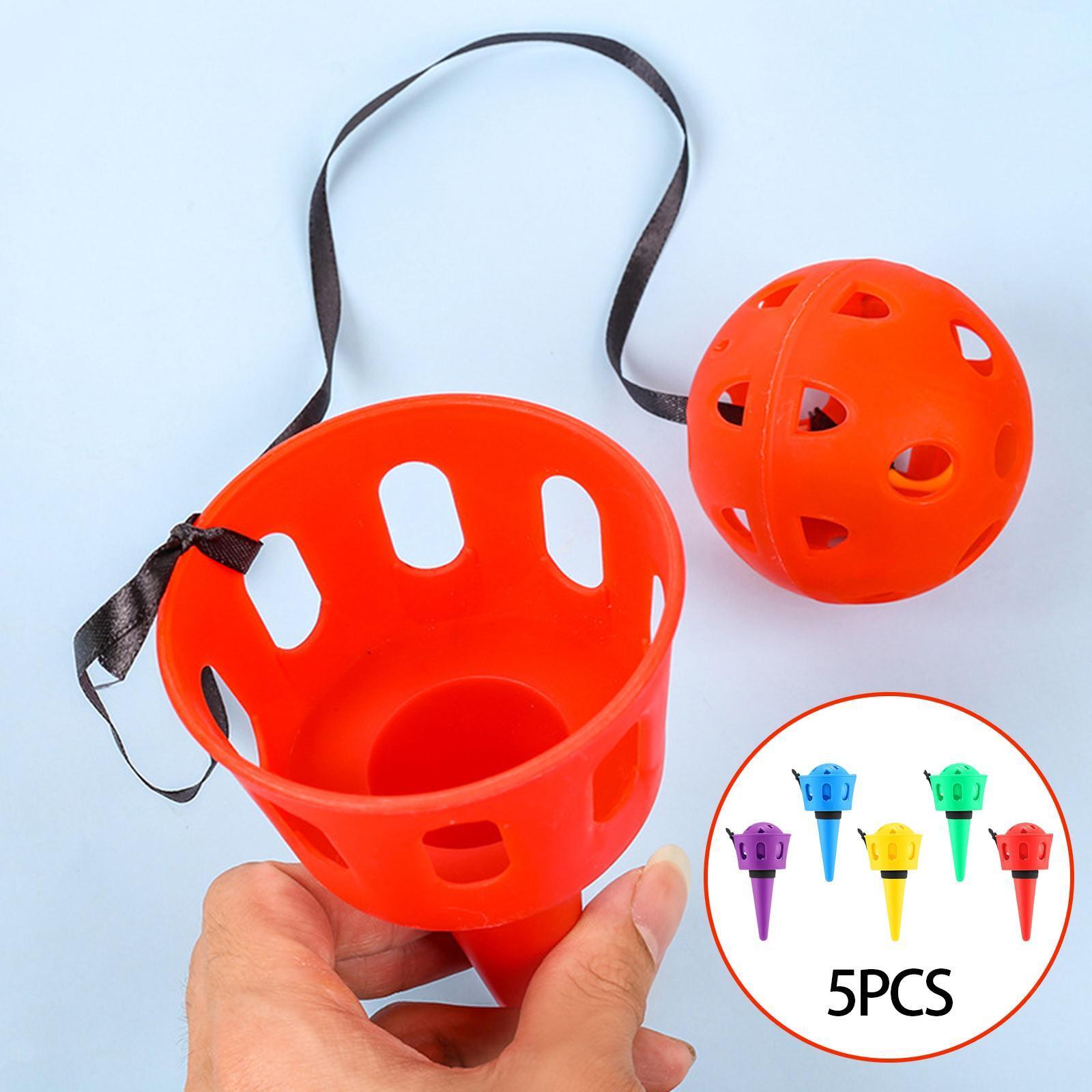 5 Pieces Ball Catching Cup Catch Ball for School Activities Party Games ...