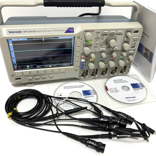 Tektronix DPO 2024B Digital Phosphor Oscilloscope 200MHz 4Ch DPO2000B w ...