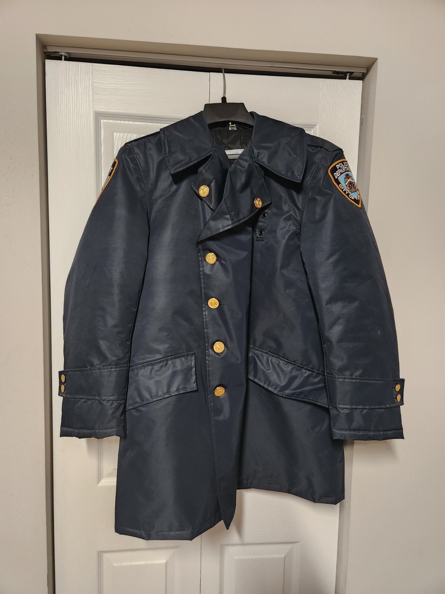 Ny City Police Uniforms Peacoat Police Jacket (NYPD Officer At The