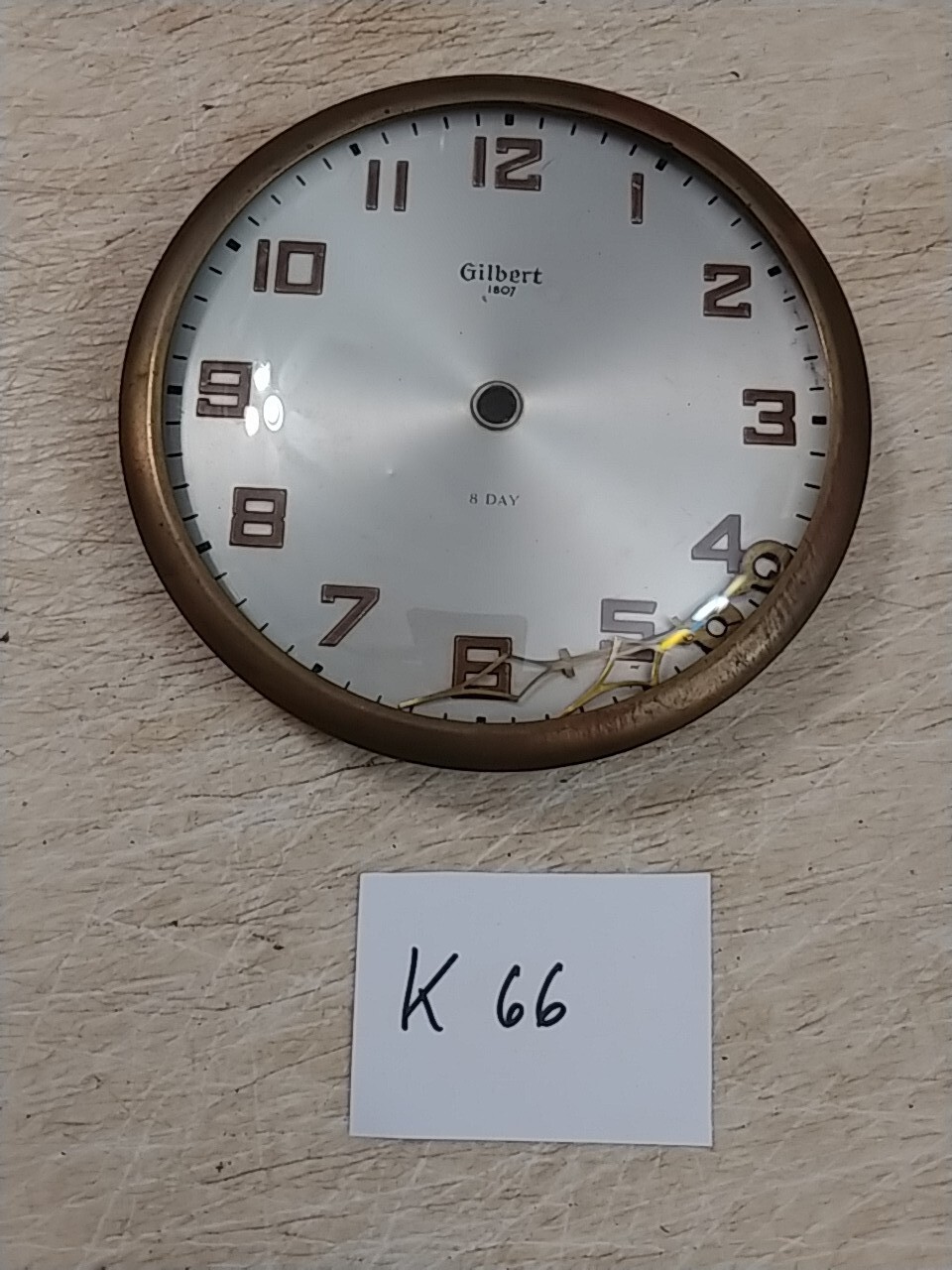 GILBERT KITCHEN WALL CLOCK DIAL & BEZEL & GLASS & HANDS | eBay