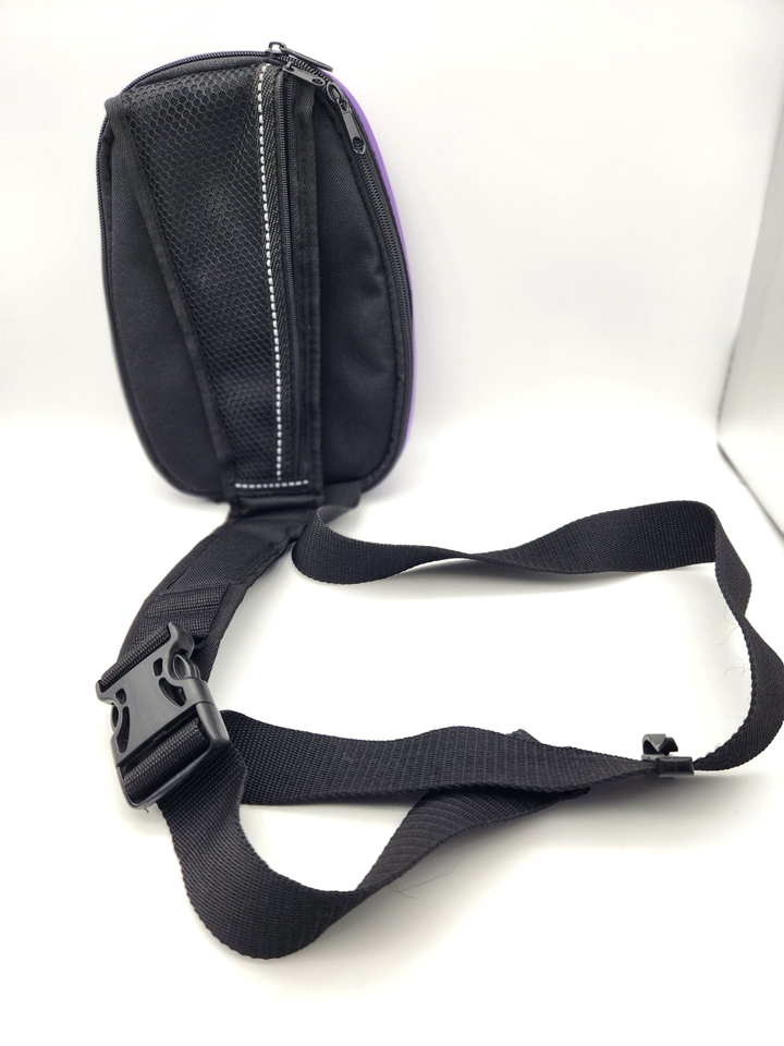 Nintendo GameBoy Advance Purple & Black Travel Carrying Case Sling Bag ...