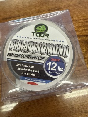 Floating monofilament Premier Centerpin Fishing line 12lb | eBay
