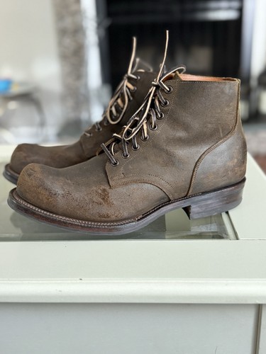 Viberg 310 Boots - CF Stead Coyote Waxy Commander - Size 10E - Lightly ...