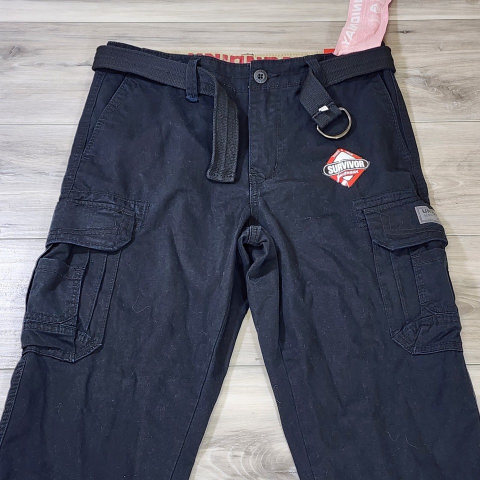 Union bay Cargo Pants Men's 30X32 Black New | eBay