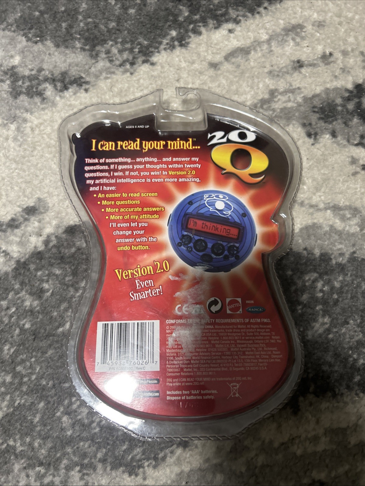 Mattel 20Q Handheld Game (I6026) for sale online | eBay