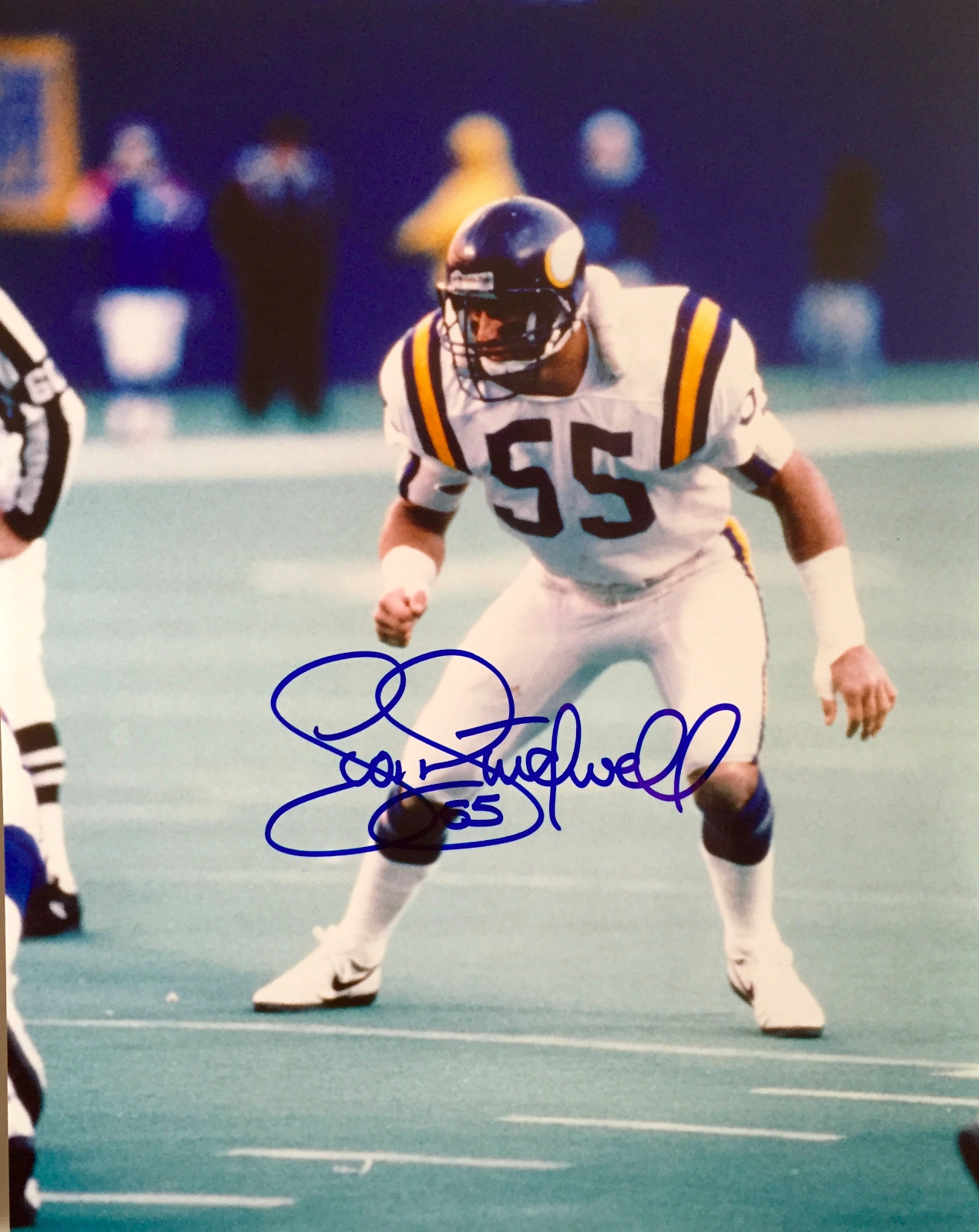 SCOTT STUDWELL Signed Color 8x10 #1 Minnesota Vikings Great W/COA | eBay