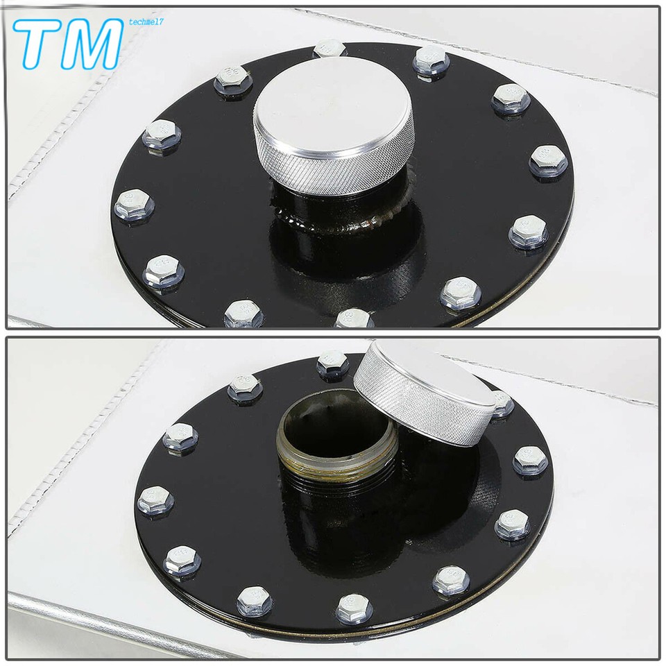 64L Street Rod Fuel Cell Gas Tank w/ Cap & Level Sender Aluminum Race ...