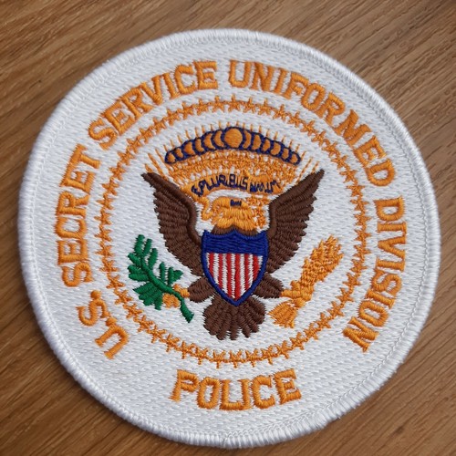 U.S. Secret Service Uniformed Division Police Patch / Badge (White) New ...