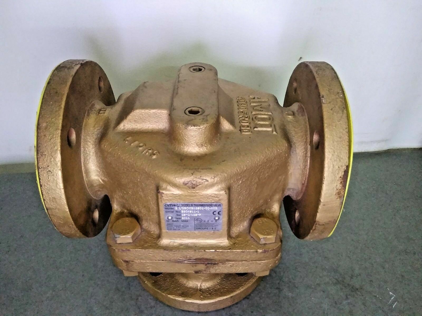 AMOT MODEL B THERMOSTATIC CONTROL VALVE MODEL 21/2BOCB18501-00-ACB for ...